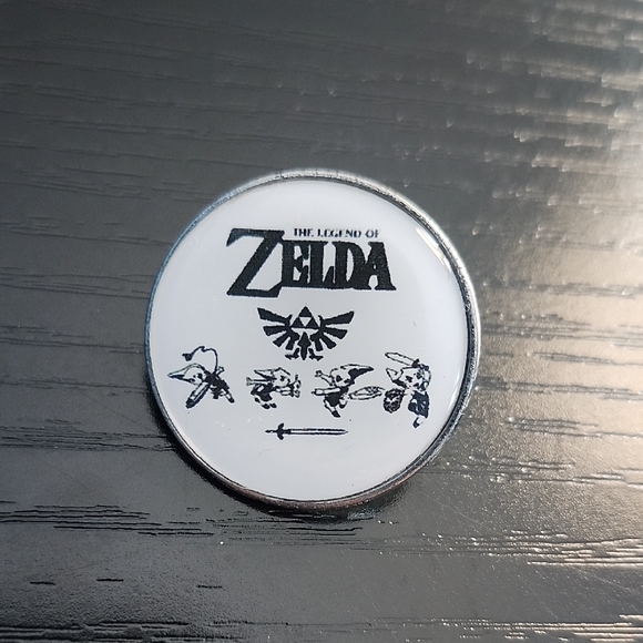 Nintendo | Jewelry | Nintendos The Legend Of Zelda Inspired Pin | Poshmark